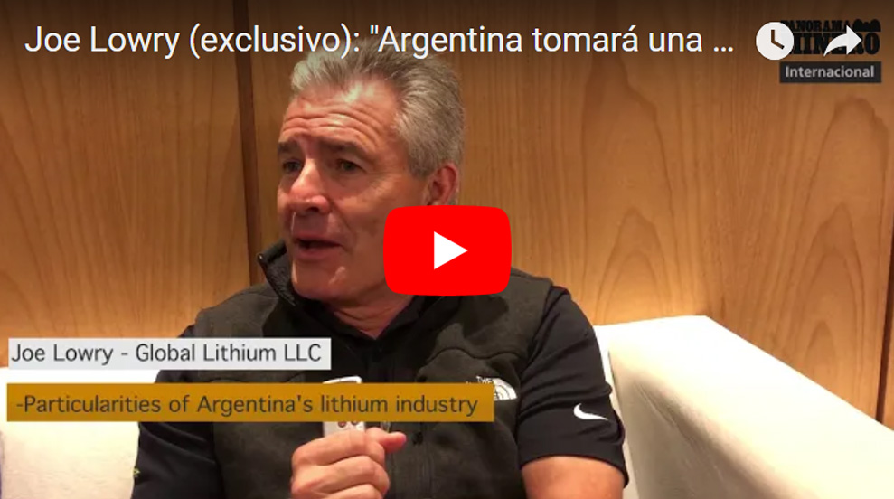 VIDEO | Joe Lowry (exclusivo): «Argentina tomará una muy buena porción ...