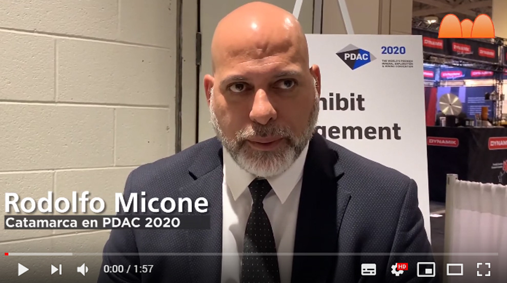 VIDEO | Rodolfo Micone en PDAC2020: «Con la creación del Ministerio de ...
