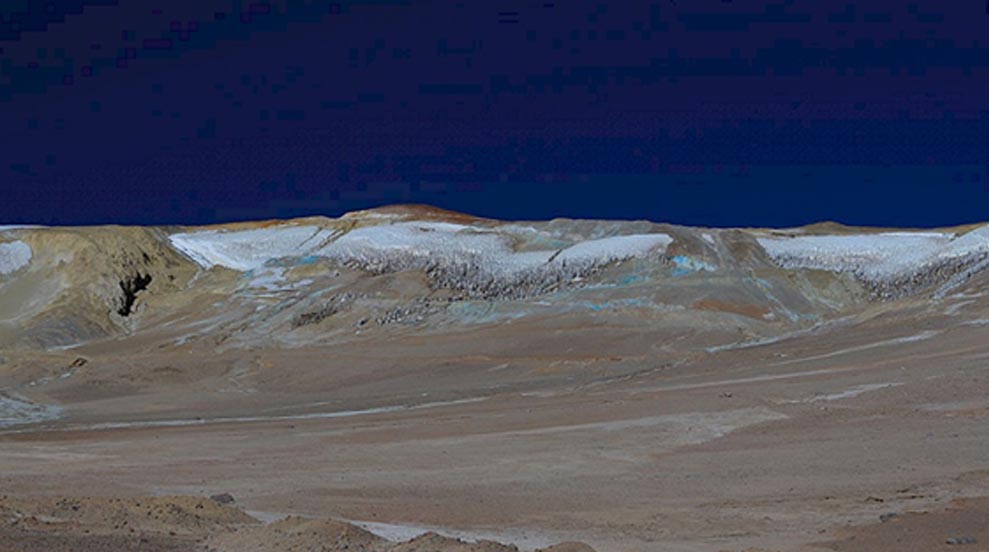 Filo del Sol: 1,132 metros con 1,11 % de cobre equivalente en la Zona ...