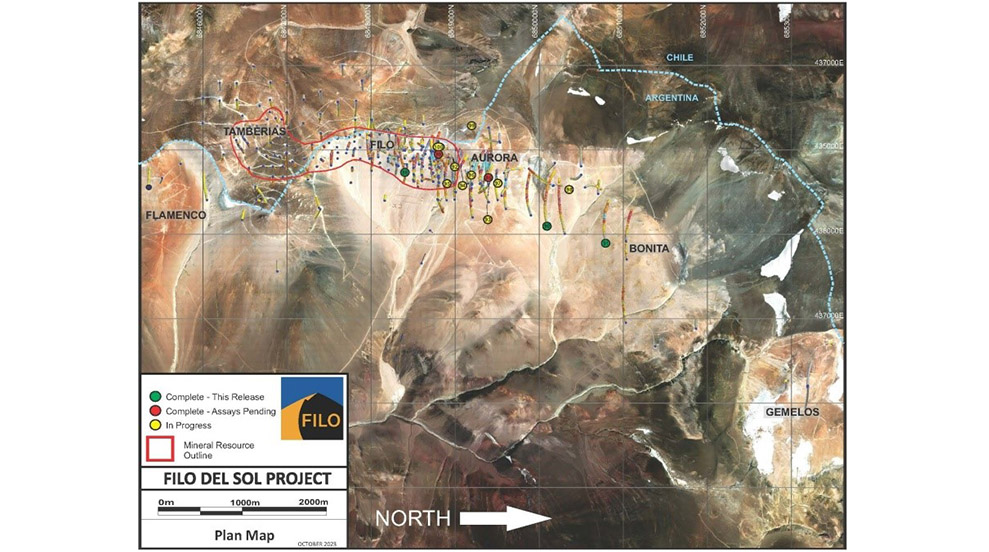 Filo del Sol: Se descubre nueva zona de alta mineralización en Bonita ...